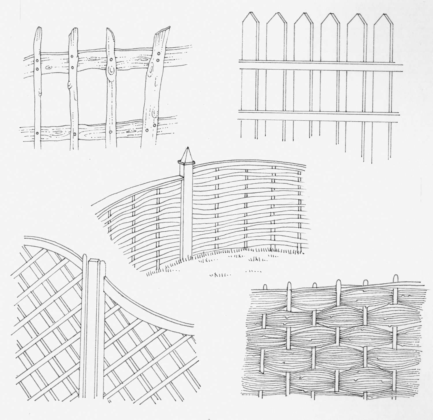 Fence types - Lizzie Harper