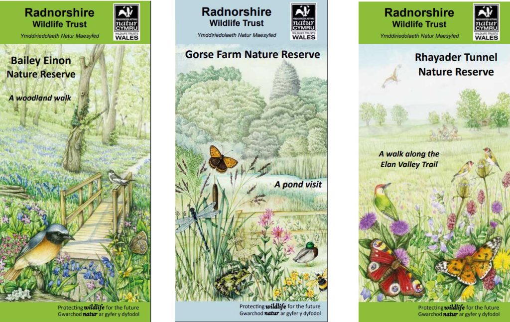 RWT Nature Reserve leaflets - Lizzie Harper