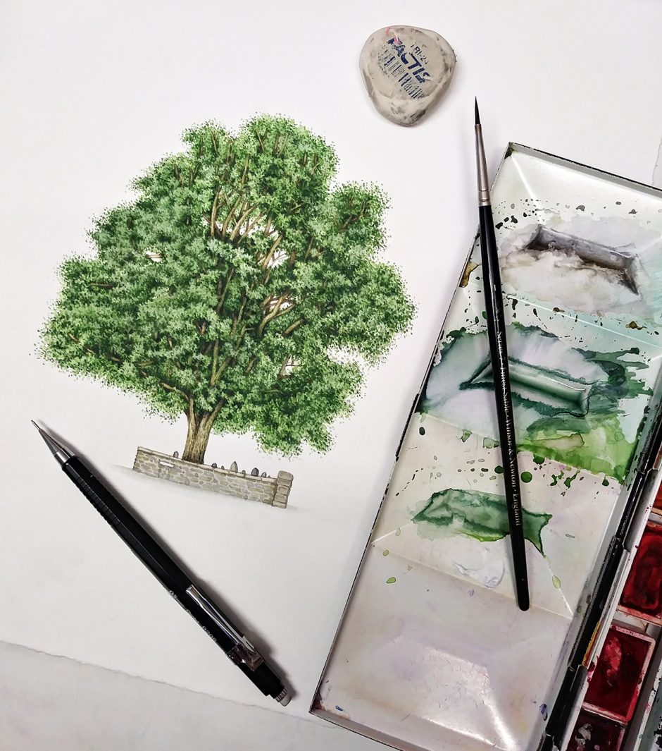 Sycamore Tree step by step - Lizzie Harper